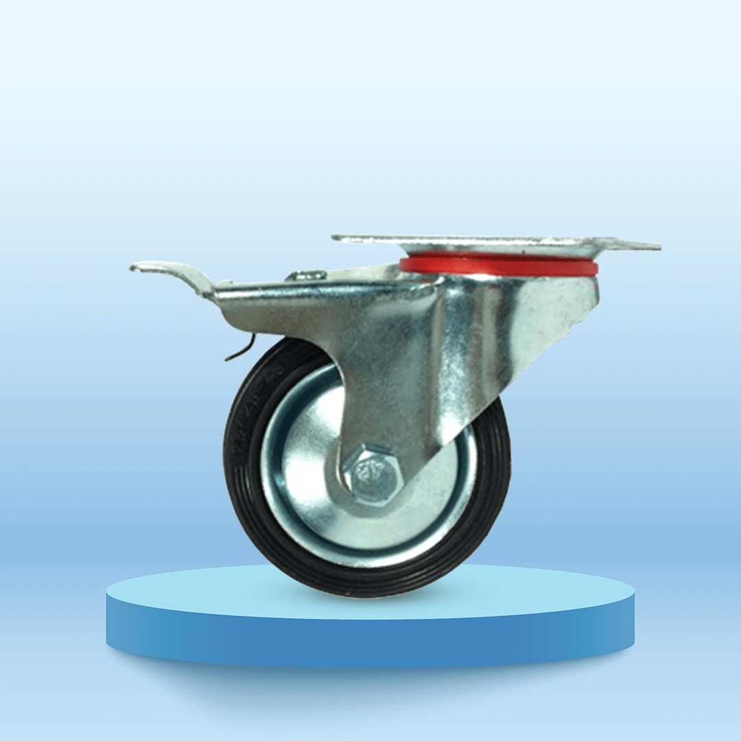 SKK STANDARD DUTY INDUSTRIAL CASTOR WHEEL BRAKE - Seamless Relocation ...