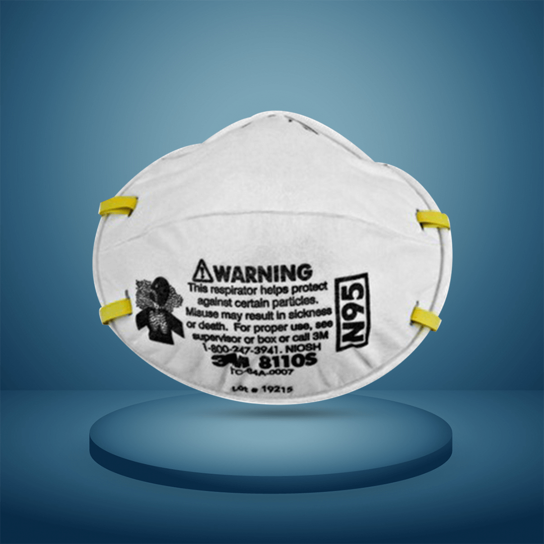 3M N95 RESPIRATOR MASK - 8110S 20PCS/BOX (SMALL-SIZED) - Seamless ...