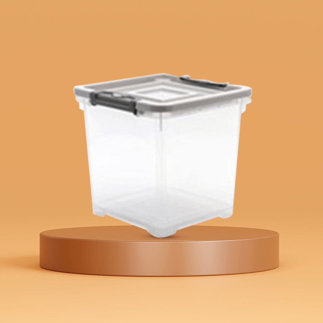 HOUZE BOXY 6L SQUARE STORAGE BOX SB-1151-IVORY - Seamless Relocation ...