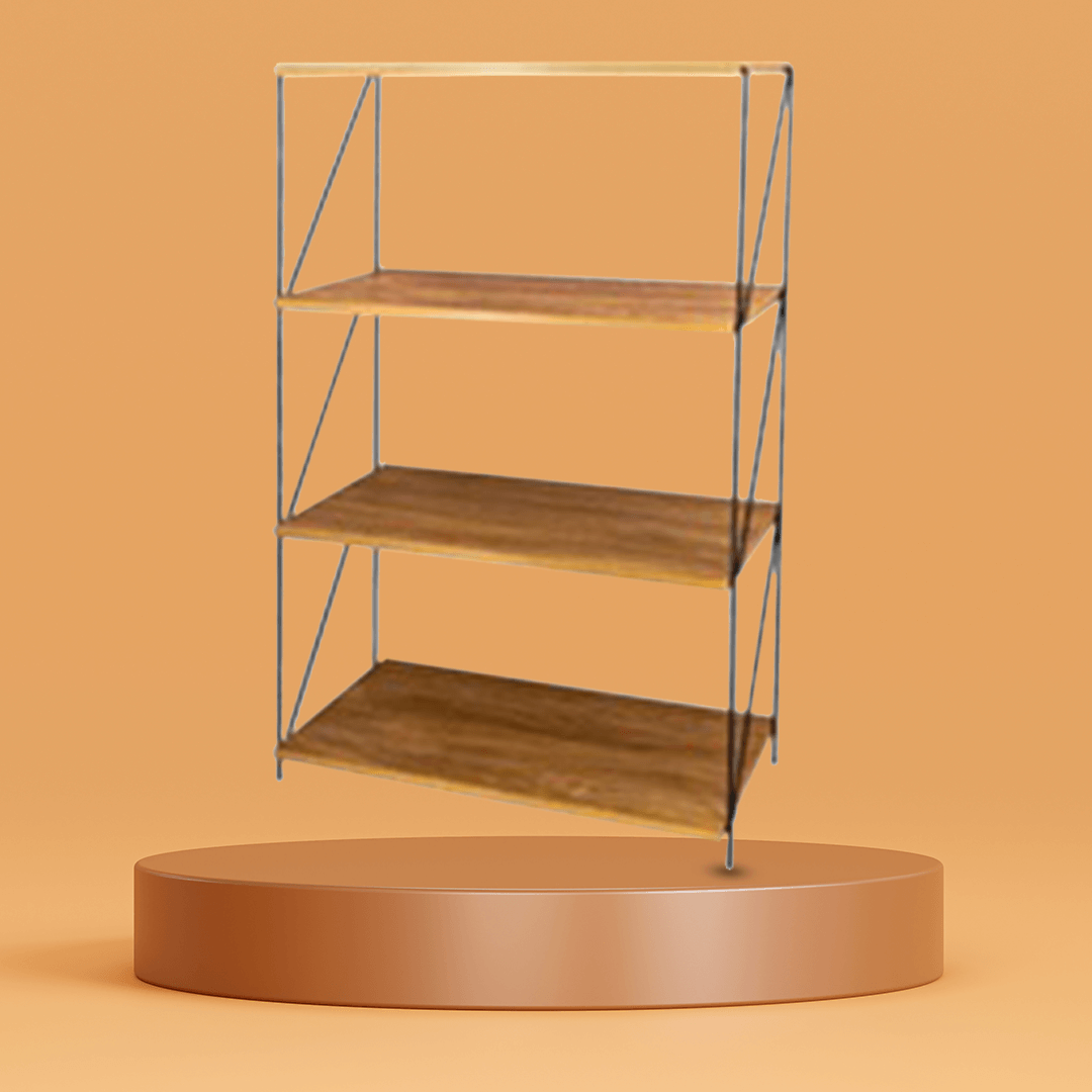 HOUZE RALF 4 TIER SLIM RACK 600MM DY-8194-OAK6 - Seamless Relocation ...