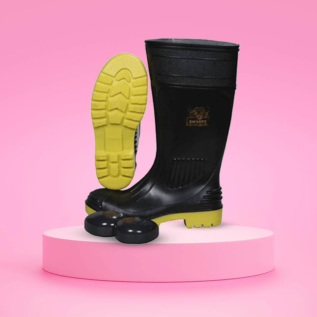 WAYNE BLACK SAFETY BOOT WITH TOE CAP WY1310 - Seamless Relocation ...