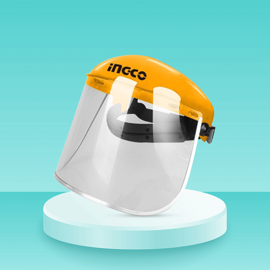 INGCO IMPACT RESISTANT VISOR SAFETY FACESHIELD HFSPC01 - Seamless ...