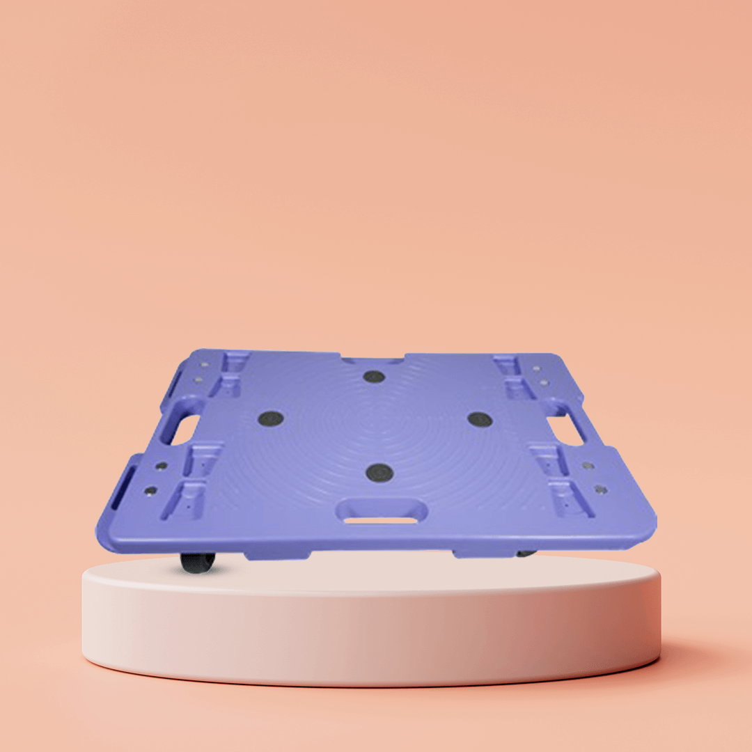 NANSIN SILENTMASTER INTERLOCKING PLATFORM TROLLEY 150KG PD4063E ...