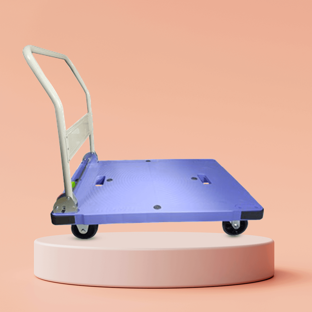 NANSIN SILENTMASTER PLASTIC PLATFORM TROLLEY DSK301 W/BRAKE 300KG ...